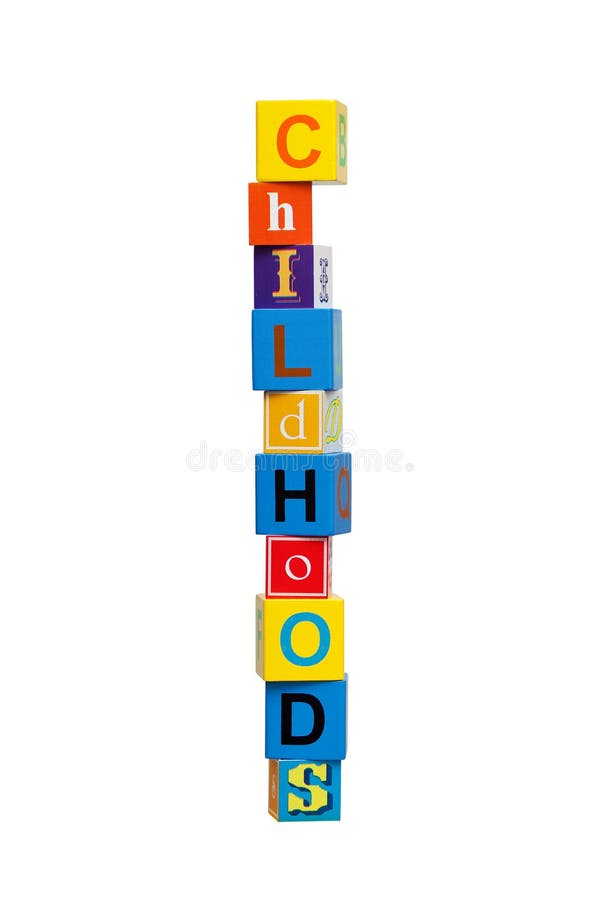 Childhood stock image. Image of block, colour, colourful - 15116899