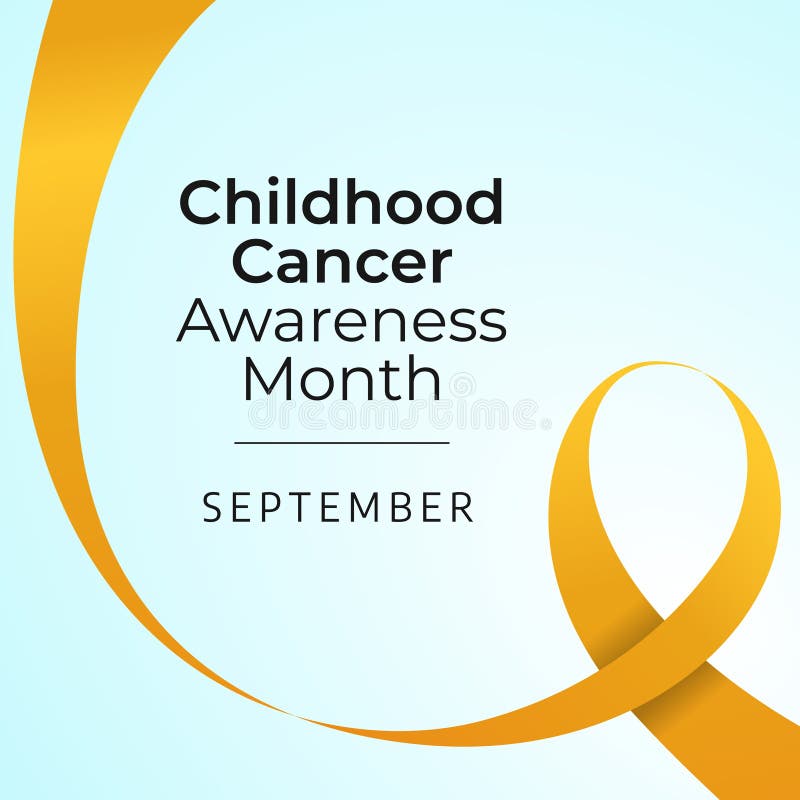 Childhood Cancer Awareness Month Design Template Good for Celebration ...