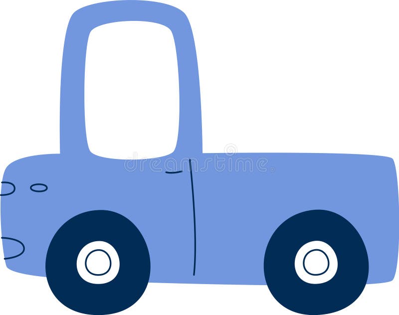 Childish Car Transport stock vector. Illustration of transportation ...
