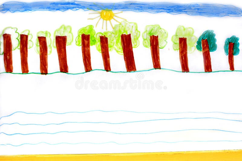 Cartoon Trees Row Stock Illustrations – 349 Cartoon Trees Row Stock ...