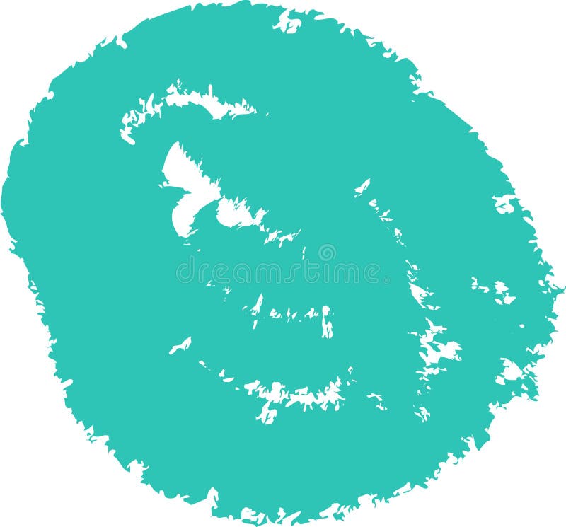 Childish Scribble Blot stock vector. Illustration of color - 359016144