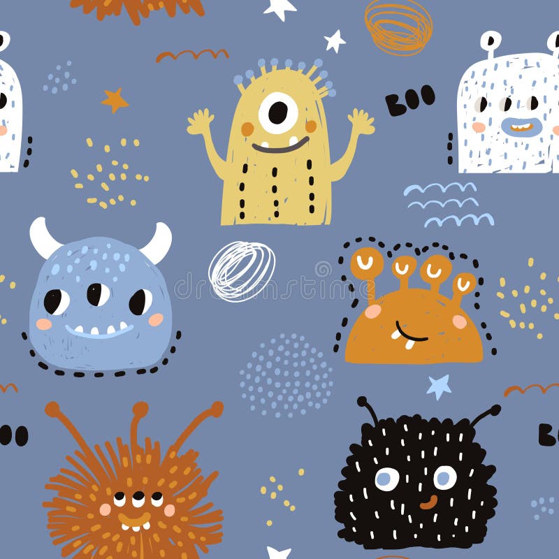 Childish Monsters Stock Illustrations – 2,394 Childish Monsters Stock ...