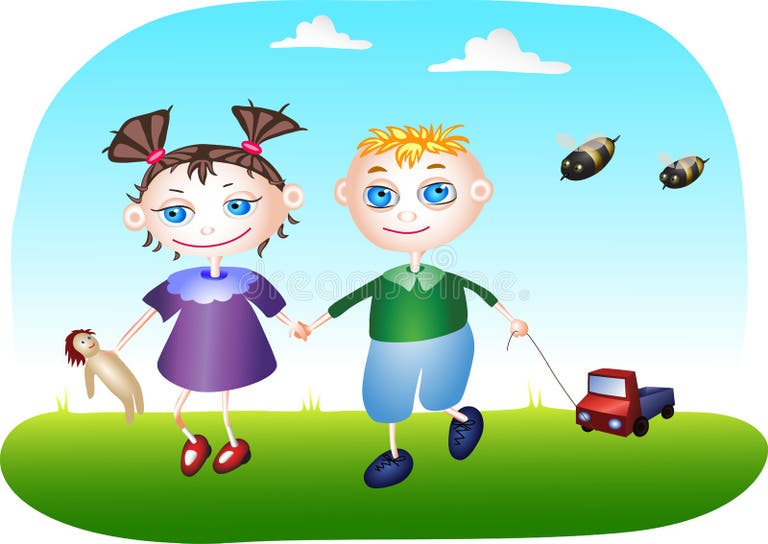 Smiling Ai Illustration Child Children Toy Stock Illustrations – 1,891 ...