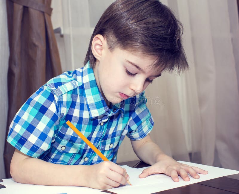 Children stock photo. Image of focused, isolated, expression - 37880632