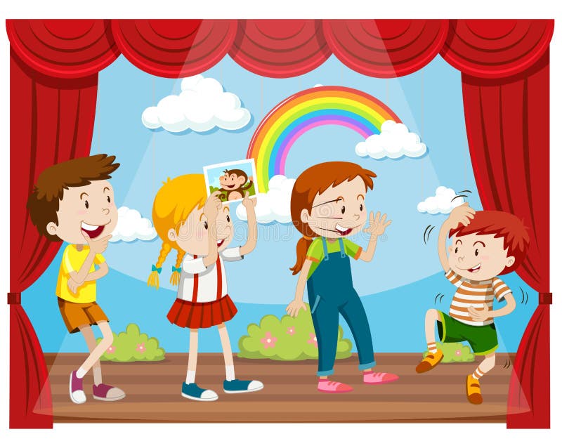 Acting Children Stock Illustrations – 2,171 Acting Children Stock ...