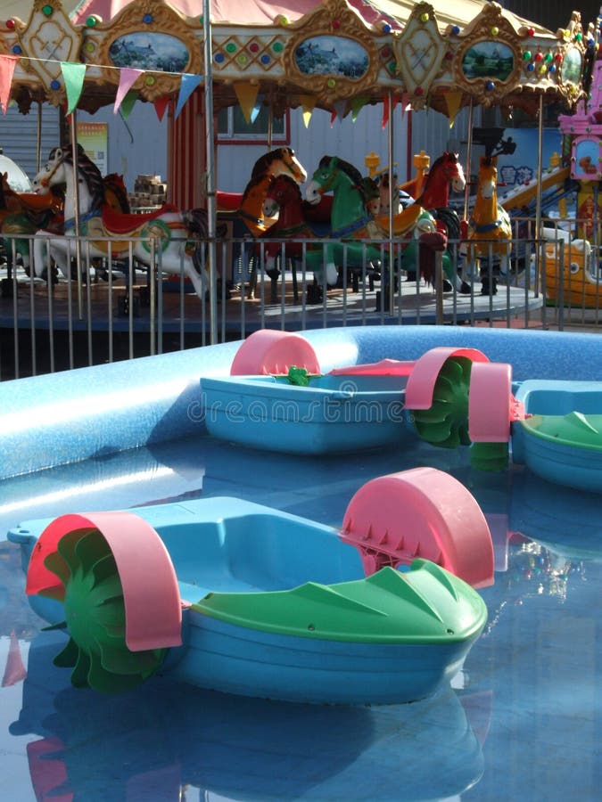 Children amusement park stock photo. Image of park, childhood - 73700894