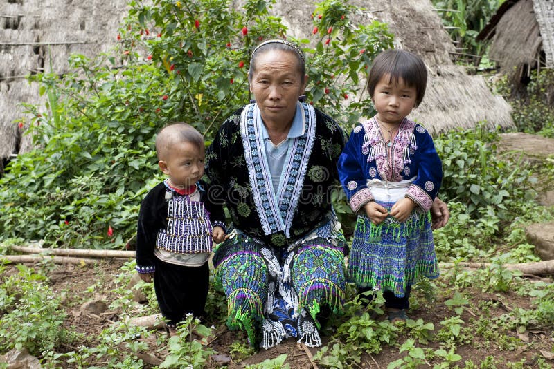 Children of Asia Swim in River Stock Image - Image of leisure, time ...