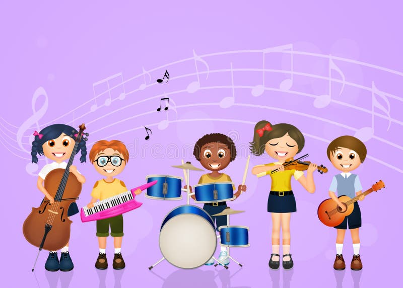 Children Concert Stock Illustrations – 4,434 Children Concert Stock ...
