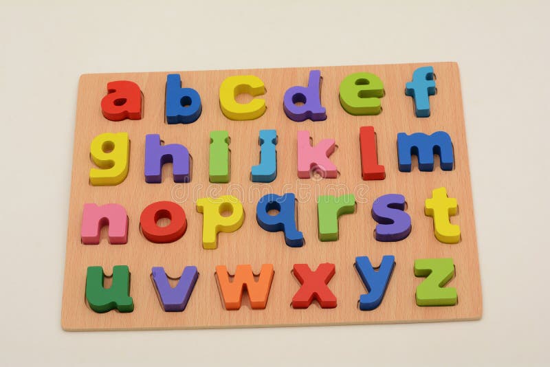 Children Basic Learning Blocks of Alphabets Stock Photo - Image of ...
