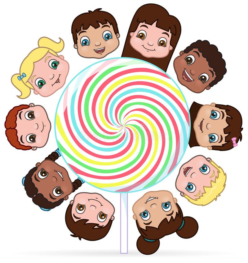 Sharing Candy Stock Illustrations – 2,369 Sharing Candy Stock ...