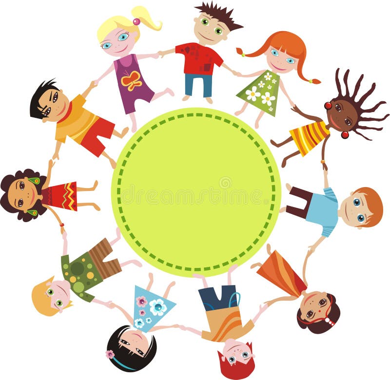 Children stock vector. Illustration of unity, country - 11646292