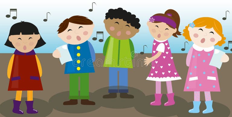 Children Choir Stock Illustrations – 1,599 Children Choir Stock ...