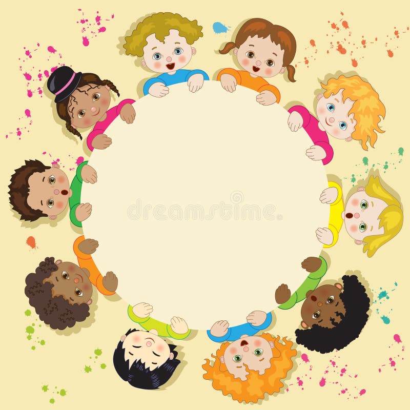 Children Circle Stock Illustrations – 28,359 Children Circle Stock ...