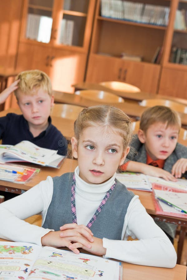 Children in the classroom stock image. Image of beauty - 16292095