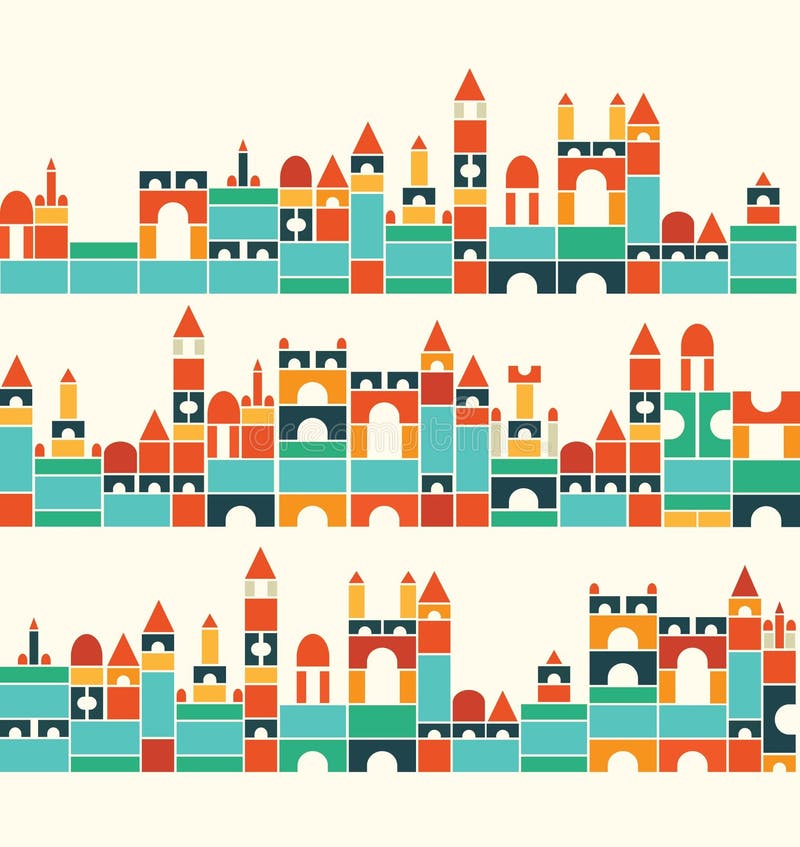 Children color blocks stock vector. Illustration of blocks - 45088807