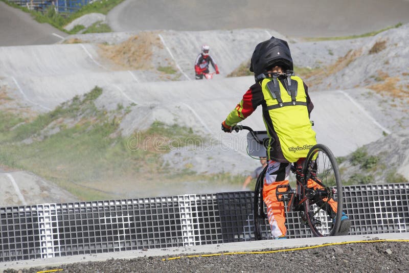 Children Competing in BMX Races Editorial Photography - Image of ...