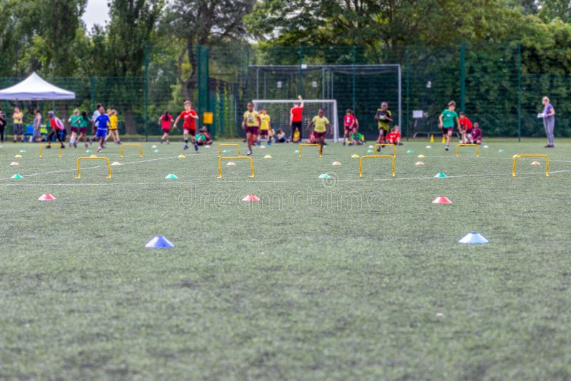 Children Competing on School Sports Day Stock Image - Image of focus ...