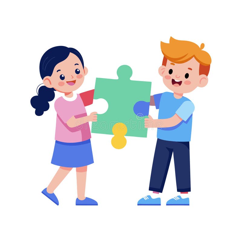 Children Connect a Puzzle Piece: Teamwork and Problem-Solving ...