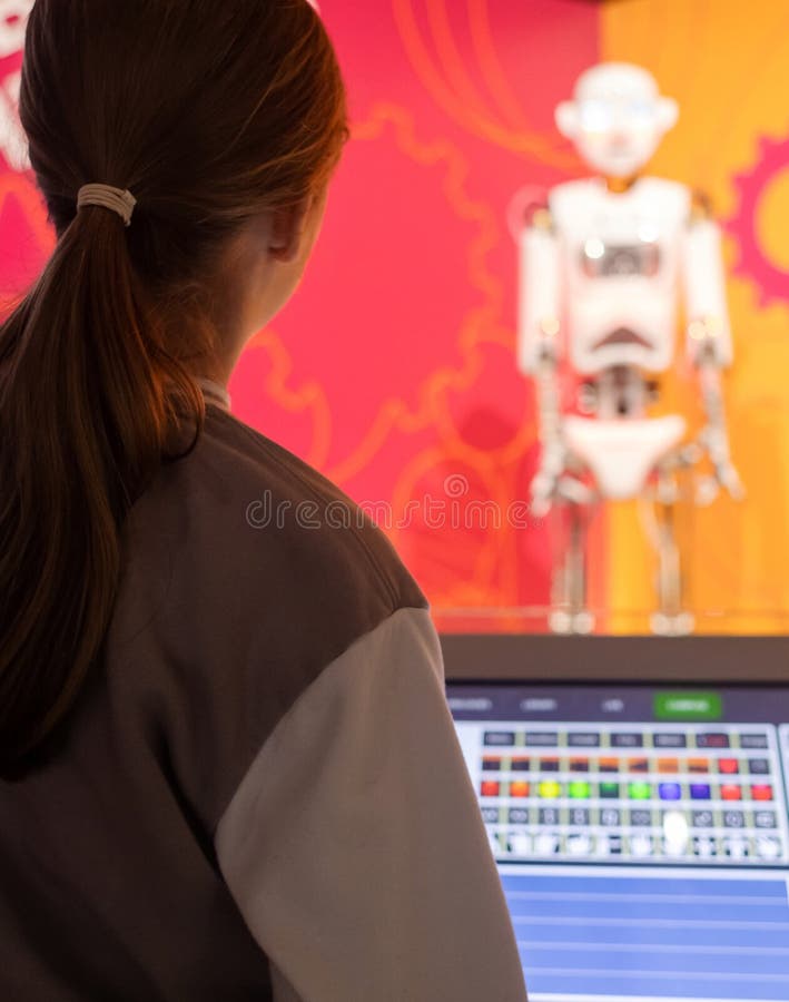 Children Control a Robot at a Science Fair Using a Tablet Computer ...