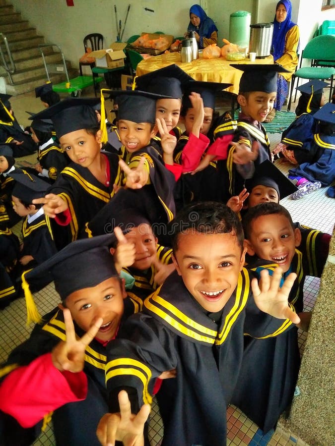 Children Convocation Day editorial stock photo. Image of children ...