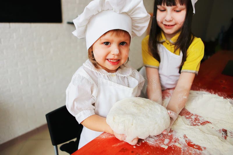 The Children Cook Portrait. Stock Image - Image of cook, chef: 69056457
