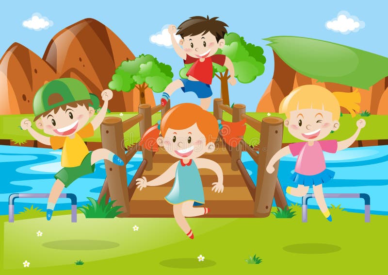 Crossing Bridge Stock Illustrations – 5,398 Crossing Bridge Stock ...