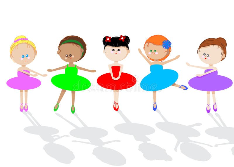 Children Dance stock vector. Illustration of dance, dancer - 20231454