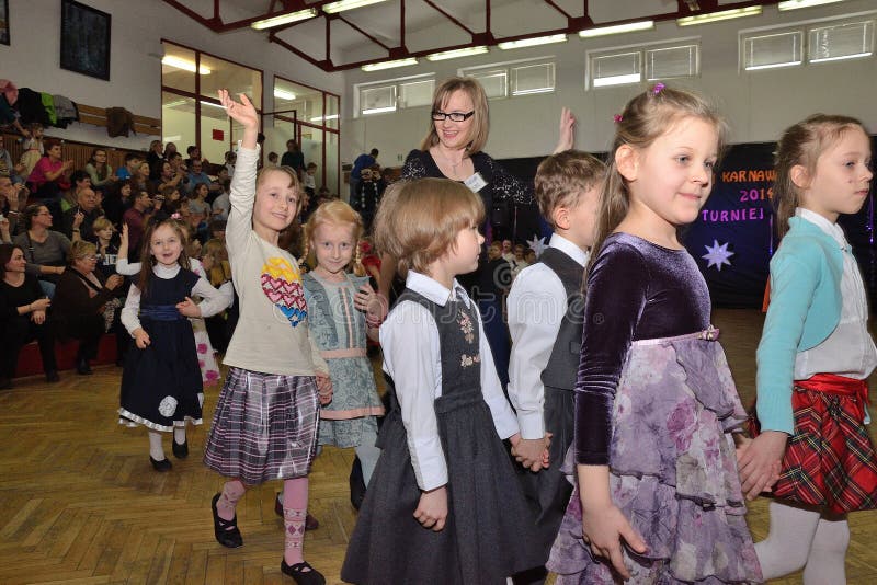 Children Dancing on the Dance Competition Editorial Stock Image - Image ...