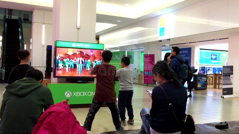 Children Dancing with Microsoft Demonstrated Game with 4k Resolution ...