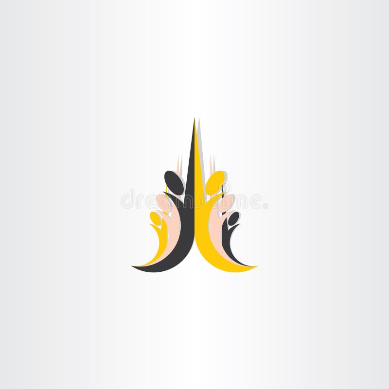 Children of Different Races Icon Stock Vector - Illustration of people ...