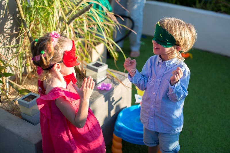 Children in Disguise at Carnival or Theater Stock Photo - Image of ...