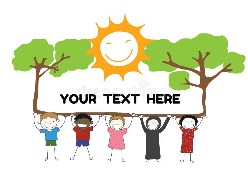 Diverse Children Clipart