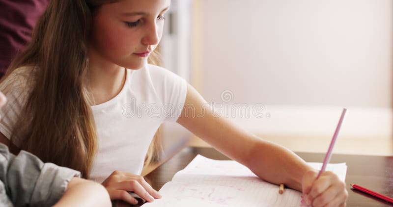 Children, Drawing and Writing for Home Education, Learning Sketch and ...