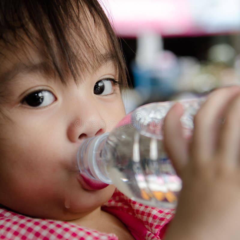 Children drink stock image. Image of little, people, drinking - 56266745