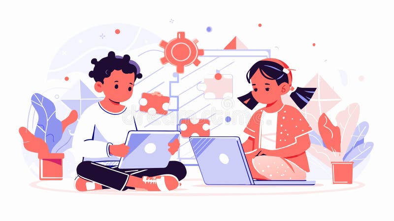 Collaborative Classroom Stock Illustrations – 358 Collaborative ...