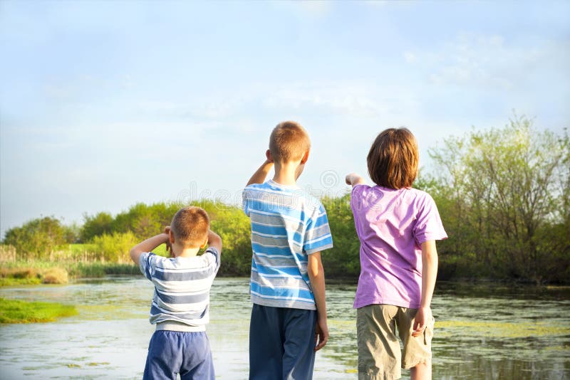 Children Explore Nature Royalty Free Stock Photos - Image: 32551348 Children Explore Nature Royalty Free Stock Photos - Image: 32551348