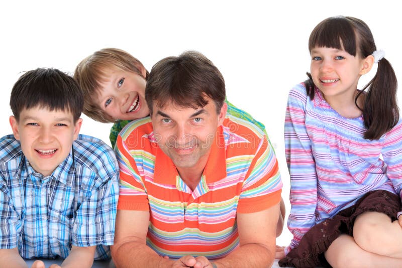 Happy father with dother stock photo. Image of love, child - 779658