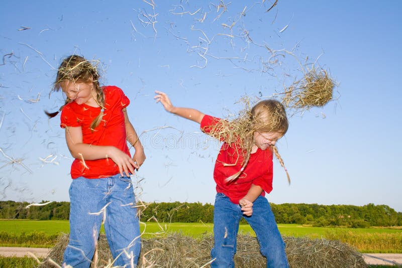 Children fighting. stock image. Image of blond, kids - 10685481