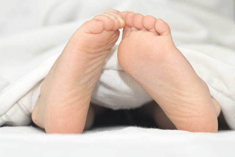 Children foot stock photo. Image of rest, child, sleep - 37903772