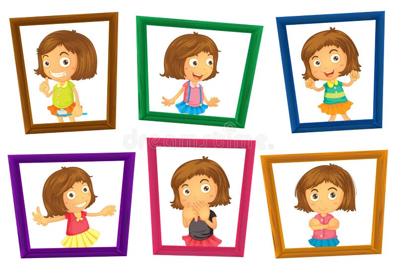 School student name cards stock vector. Illustration of line - 15648943