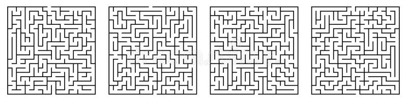 Level Difficulty in Circle Label. Isolated Vector Illustration Stock ...