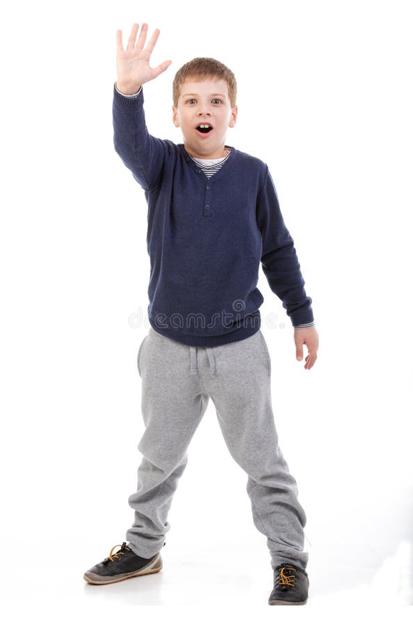 Children Giving Hand Stop Sign Stock Image - Image of stop, white: 28084695