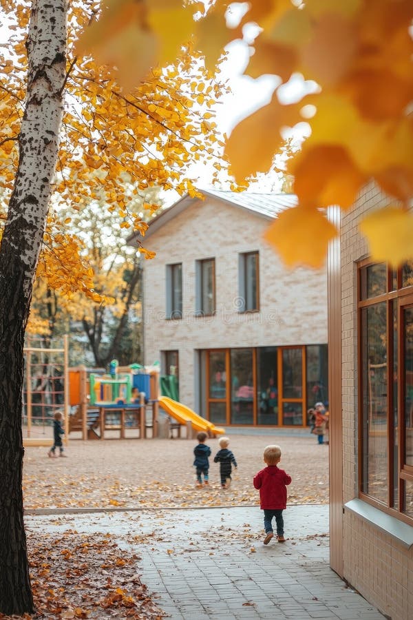 Children Go To School in the First Grade. Selective Focus Stock Photo ...