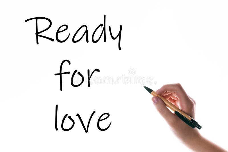 Children Hand with Pen Write on an Blue White Background. Writing Hand ...