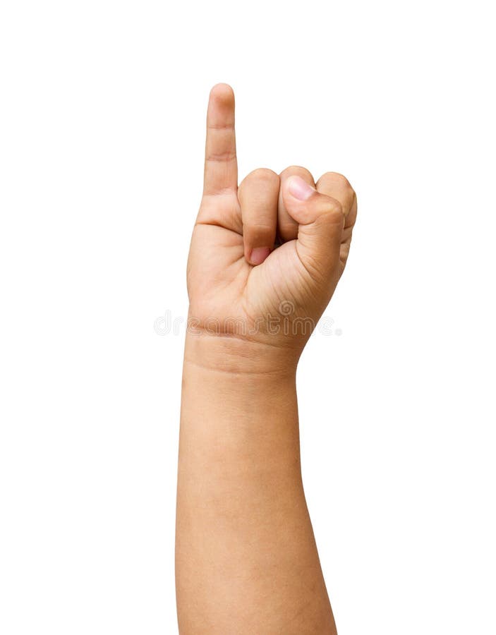 Children Hands Show the Sign ` I Love You ` Stock Photo - Image of icon ...