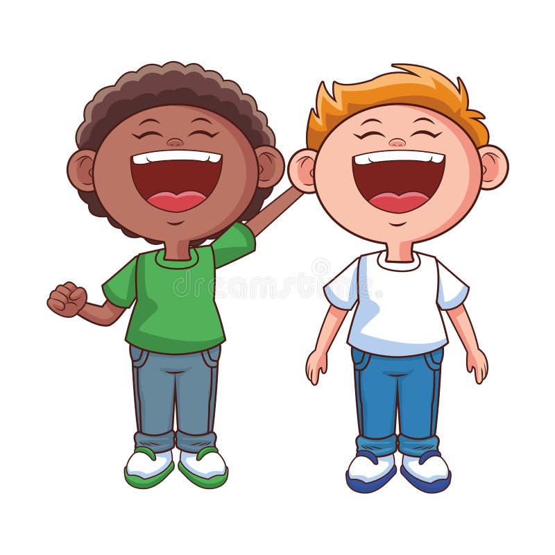 Happy Children Smile Stock Illustrations – 116,434 Happy Children Smile ...