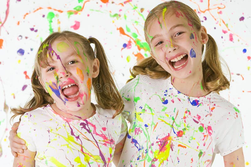 Children having fun stock photo. Image of kids, artist - 18791310