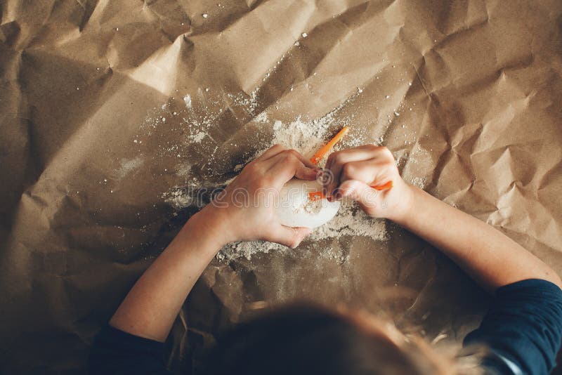 Children Having Fun with Archaeology Excavation Stock Image - Image of ...