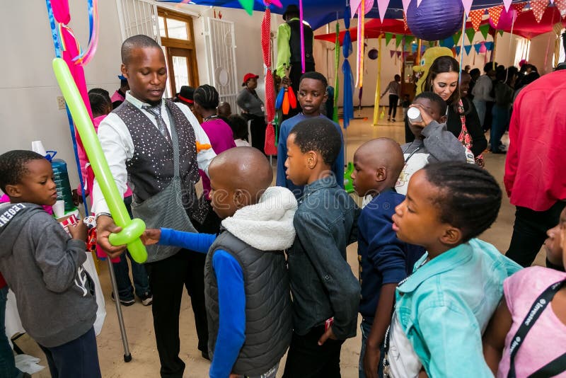 Children are Having Fun at a Party Editorial Photo - Image of waving ...