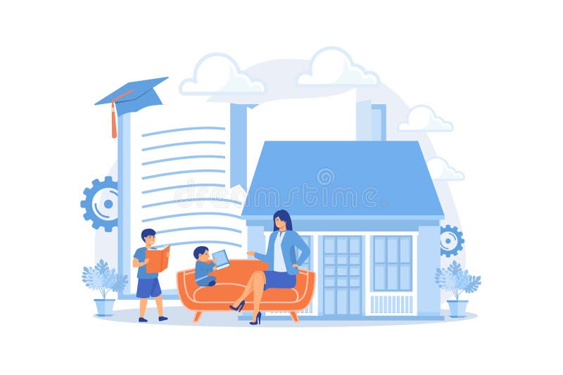 Homeschooling Plan Stock Illustrations – 170 Homeschooling Plan Stock ...